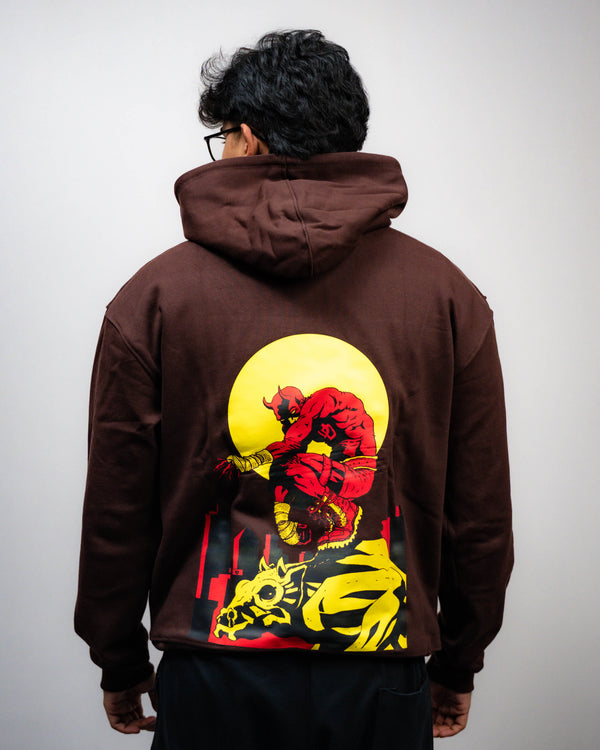 HOODIE / Daredevil (Brown) – YOKAI